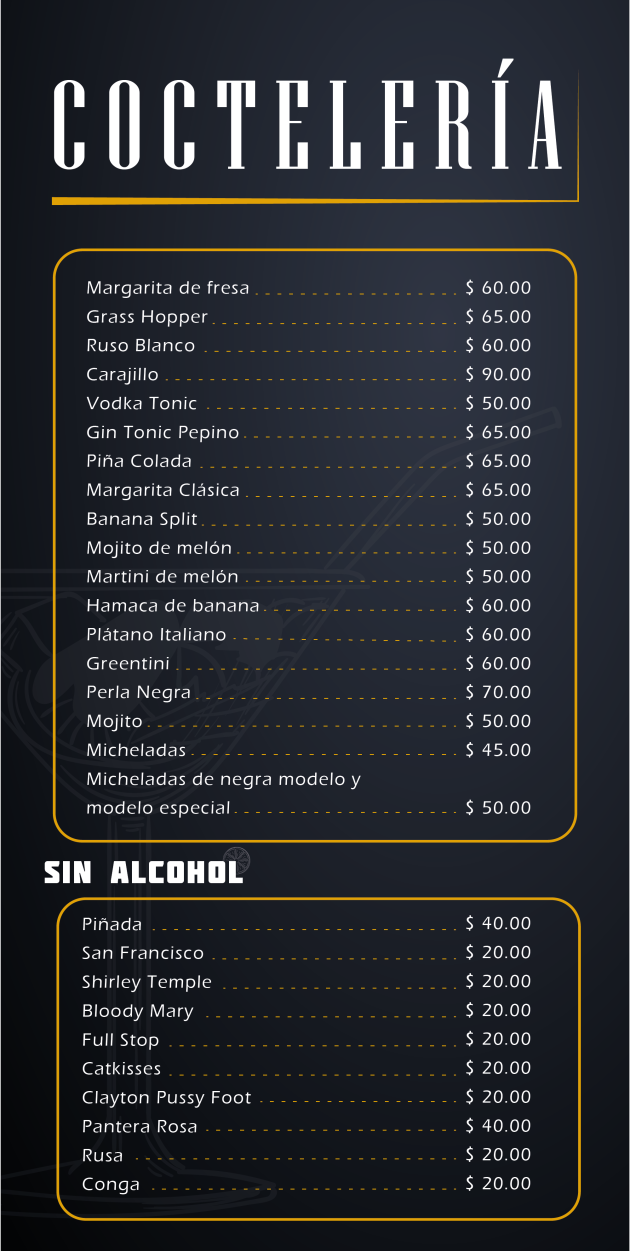 carta bar-03 – Club Campestre de Zamora, A. C.